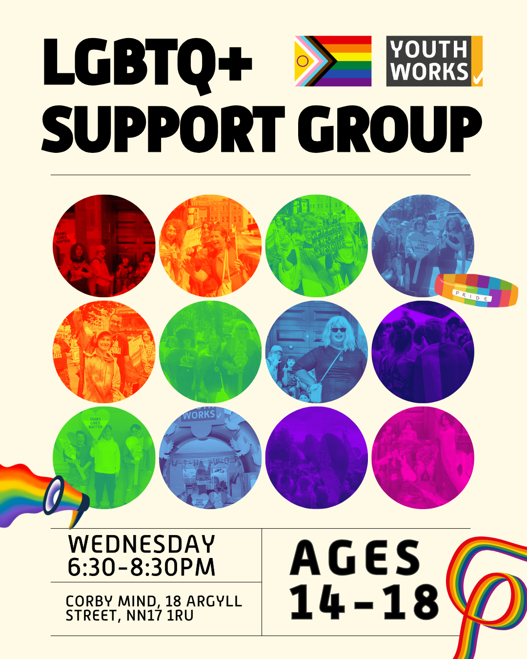 LGBT CORBY POSTER « Youth Works Northamptonshire