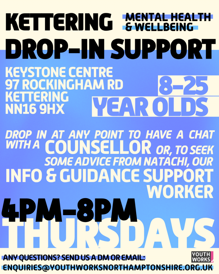 Drop-in support « Youth Works Northamptonshire